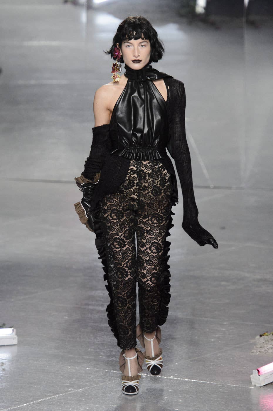 Rodarte Brings a Dark Woodland Romance to the Runway for Fall - Fashionista