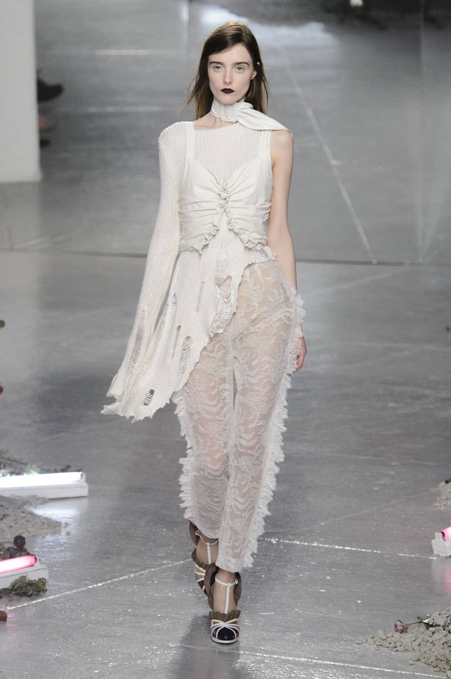 Rodarte Brings a Dark Woodland Romance to the Runway for Fall - Fashionista