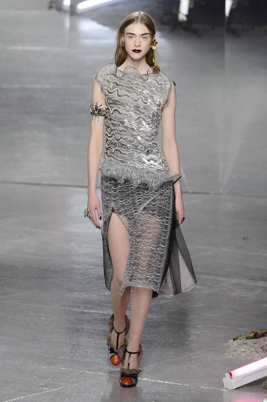 Rodarte Brings a Dark Woodland Romance to the Runway for Fall - Fashionista