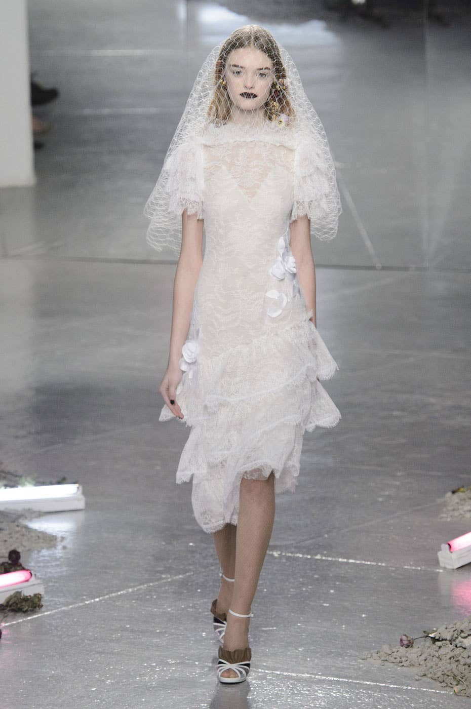 Rodarte Brings a Dark Woodland Romance to the Runway for Fall - Fashionista