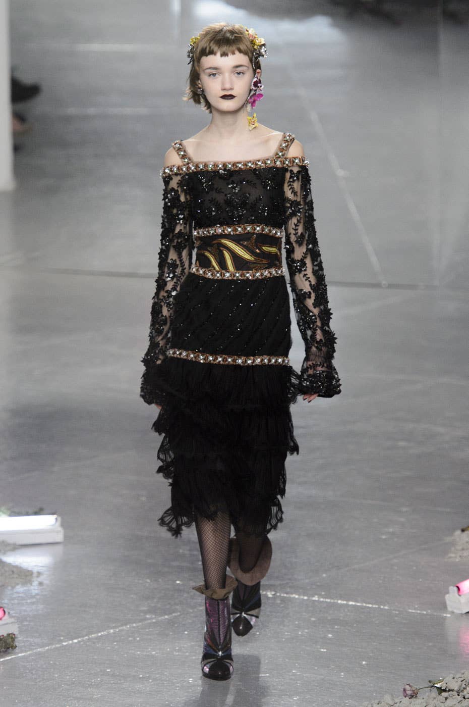Rodarte Brings a Dark Woodland Romance to the Runway for Fall - Fashionista