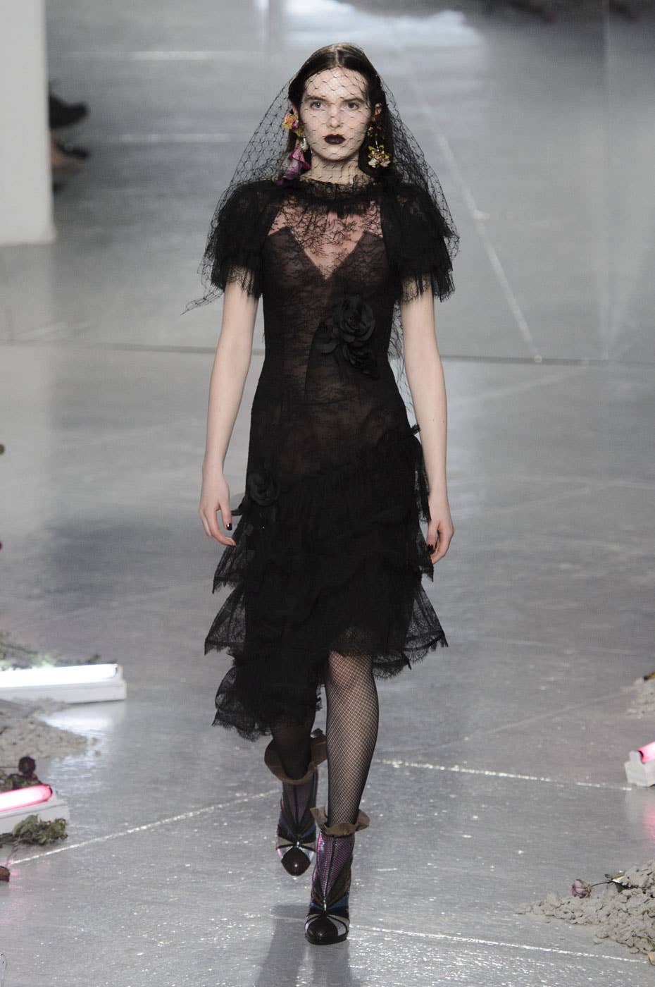 Rodarte Brings a Dark Woodland Romance to the Runway for Fall - Fashionista