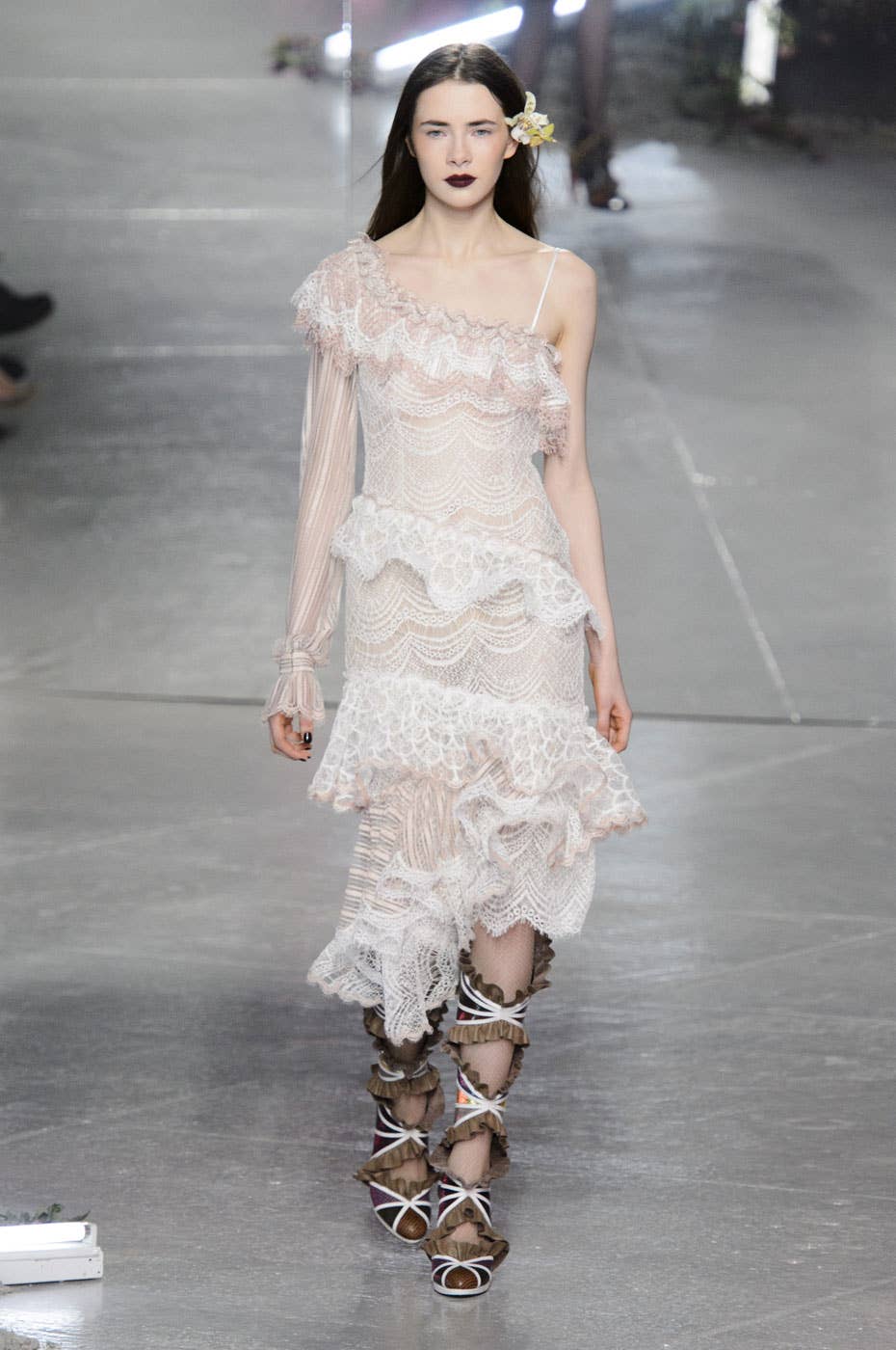 Rodarte Brings a Dark Woodland Romance to the Runway for Fall - Fashionista