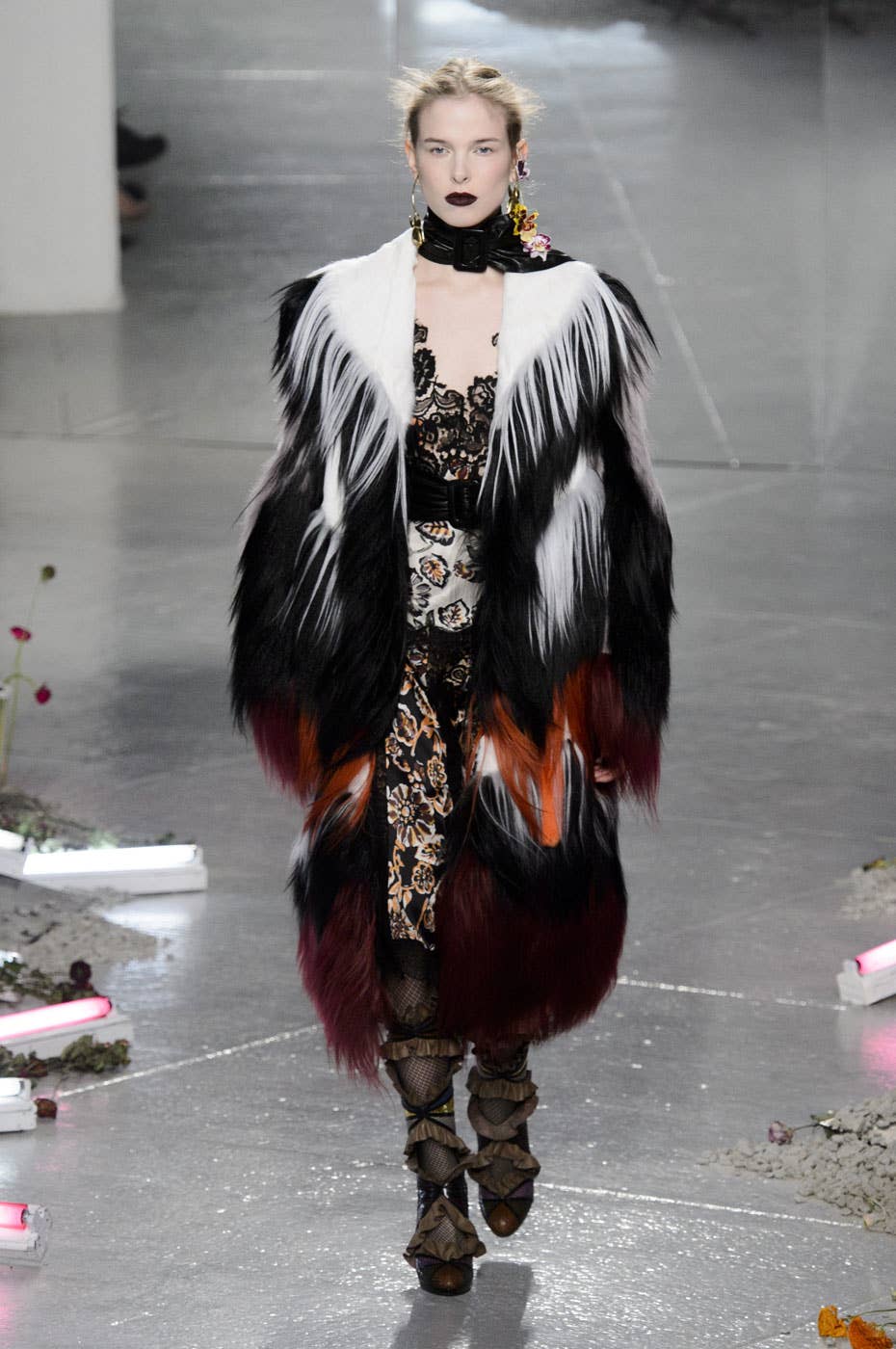 Rodarte Brings a Dark Woodland Romance to the Runway for Fall - Fashionista