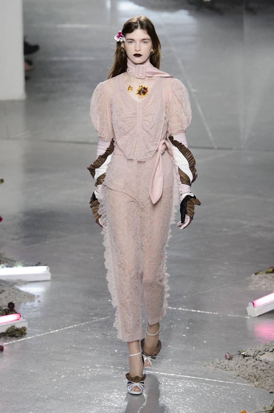 Rodarte Brings a Dark Woodland Romance to the Runway for Fall - Fashionista