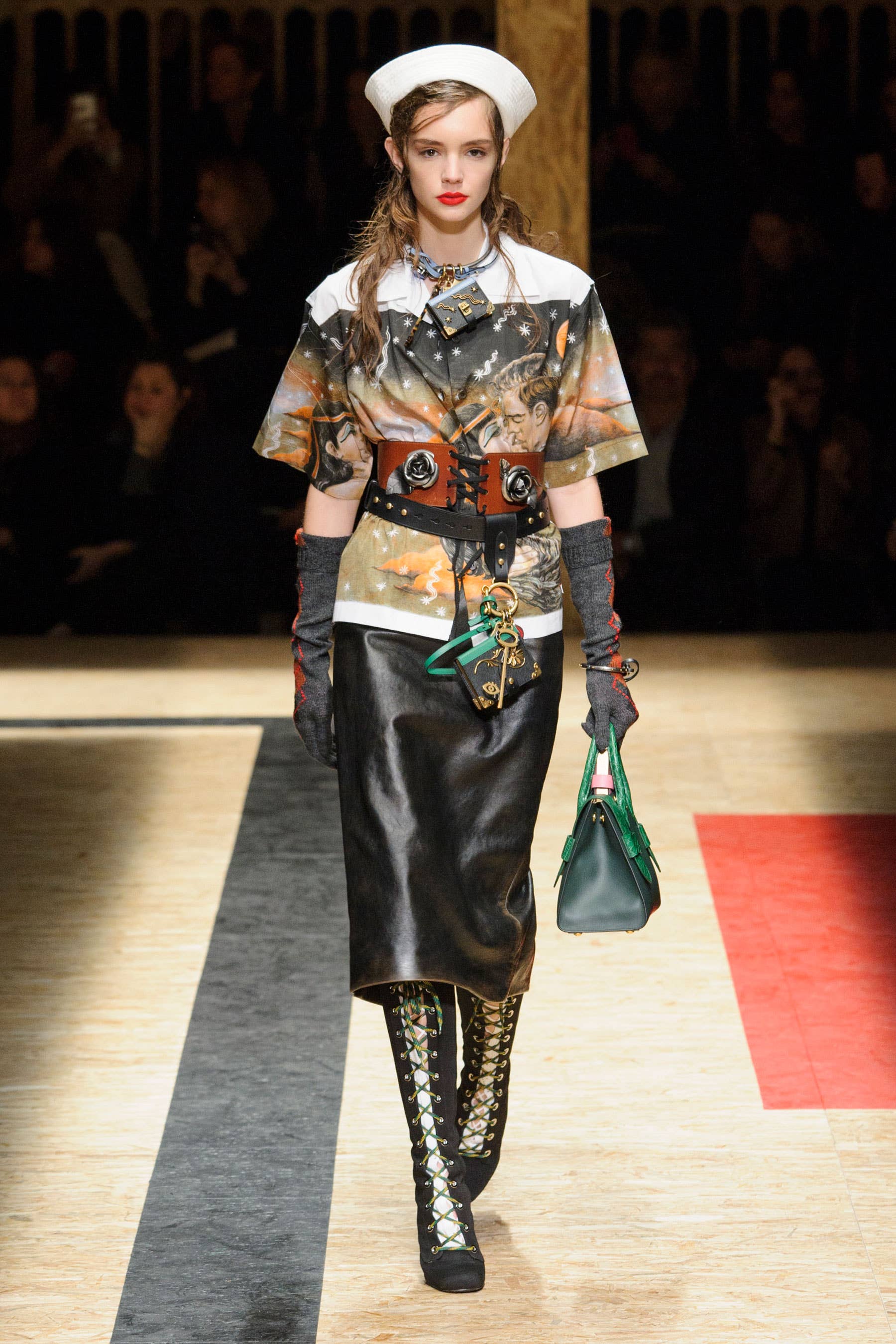 The Prada Girl Went Around the World and Back for Fall 2016 - Fashionista