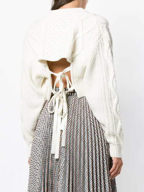22 Open-Back Sweaters to Spice Up Your Cold-Weather Wardrobe - Fashionista