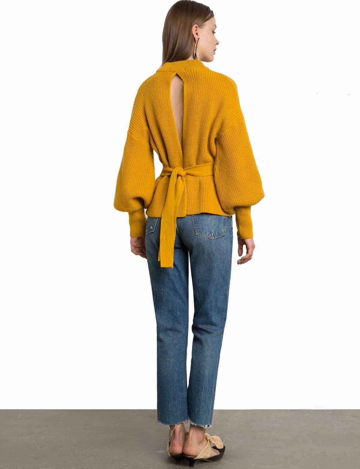 22 Open-Back Sweaters to Spice Up Your Cold-Weather Wardrobe - Fashionista