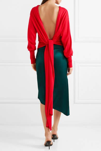 22 Open-Back Sweaters to Spice Up Your Cold-Weather Wardrobe - Fashionista