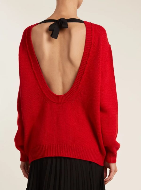 22 Open-Back Sweaters to Spice Up Your Cold-Weather Wardrobe - Fashionista