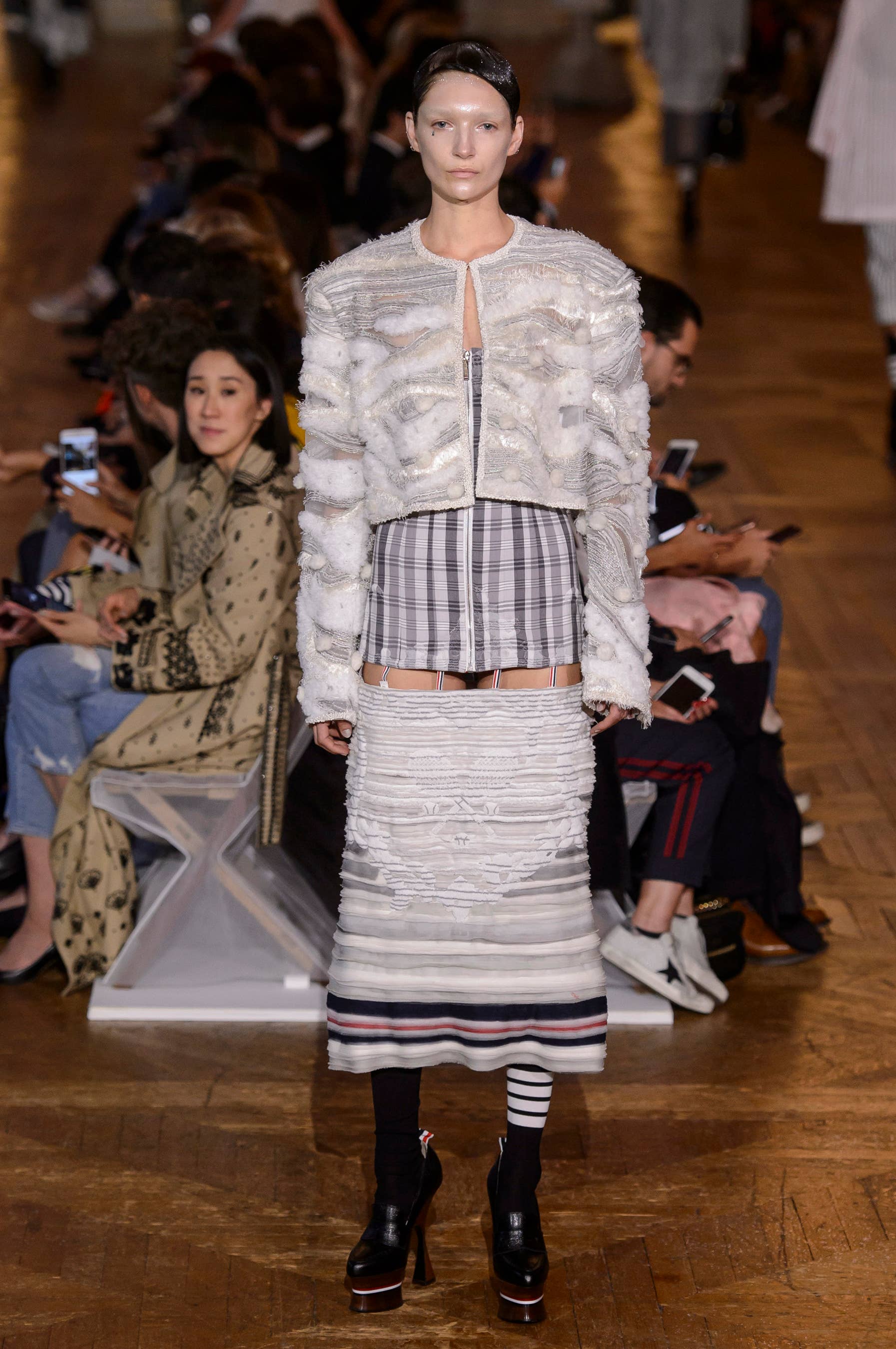 Thom Browne's Spring 2018 Dreamscape Includes White Lace Unicorns ...