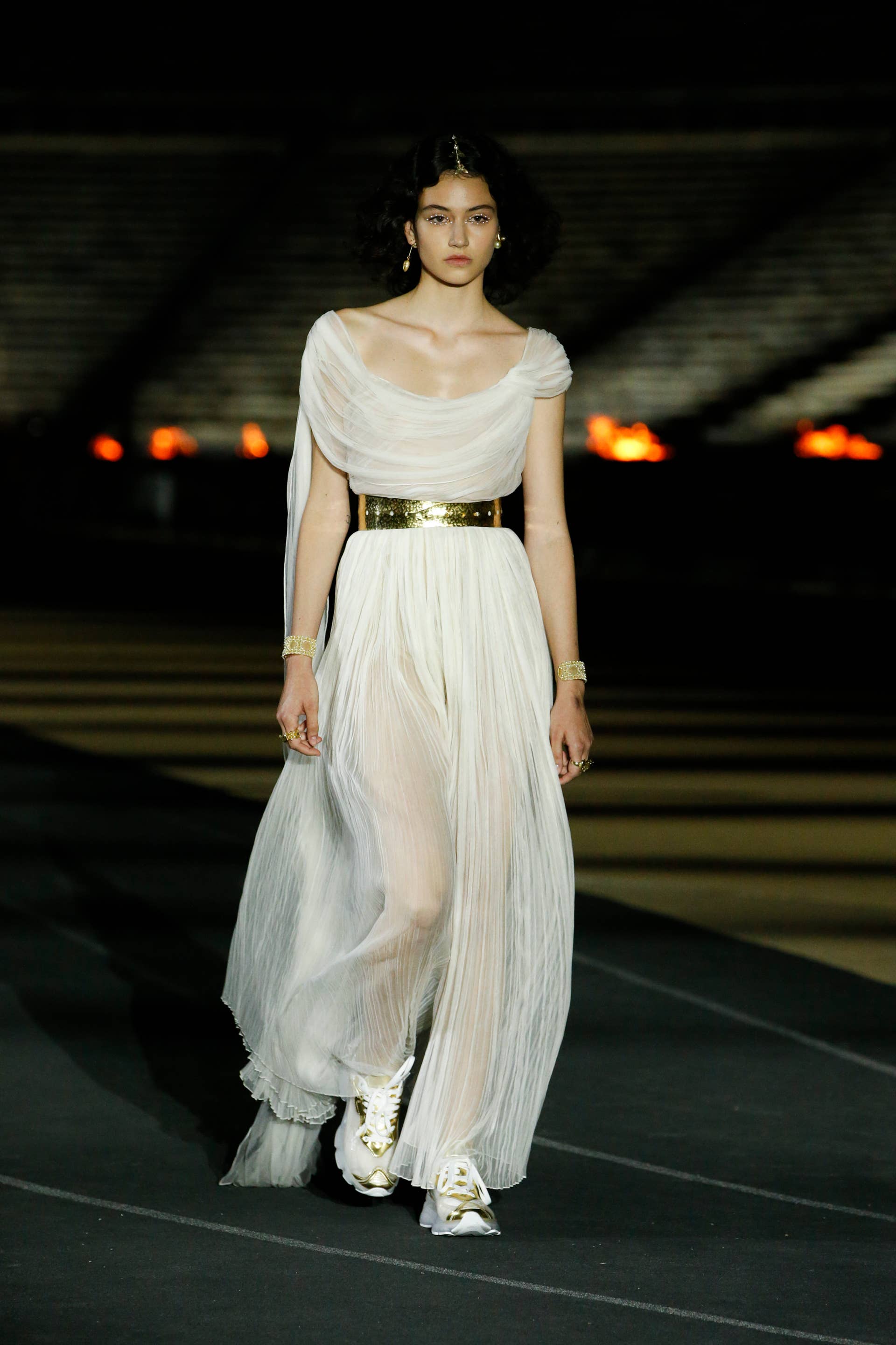 Track Pants, Togas and a Twist on Bjork's Swan Dress: Dior Cruise 2022 ...