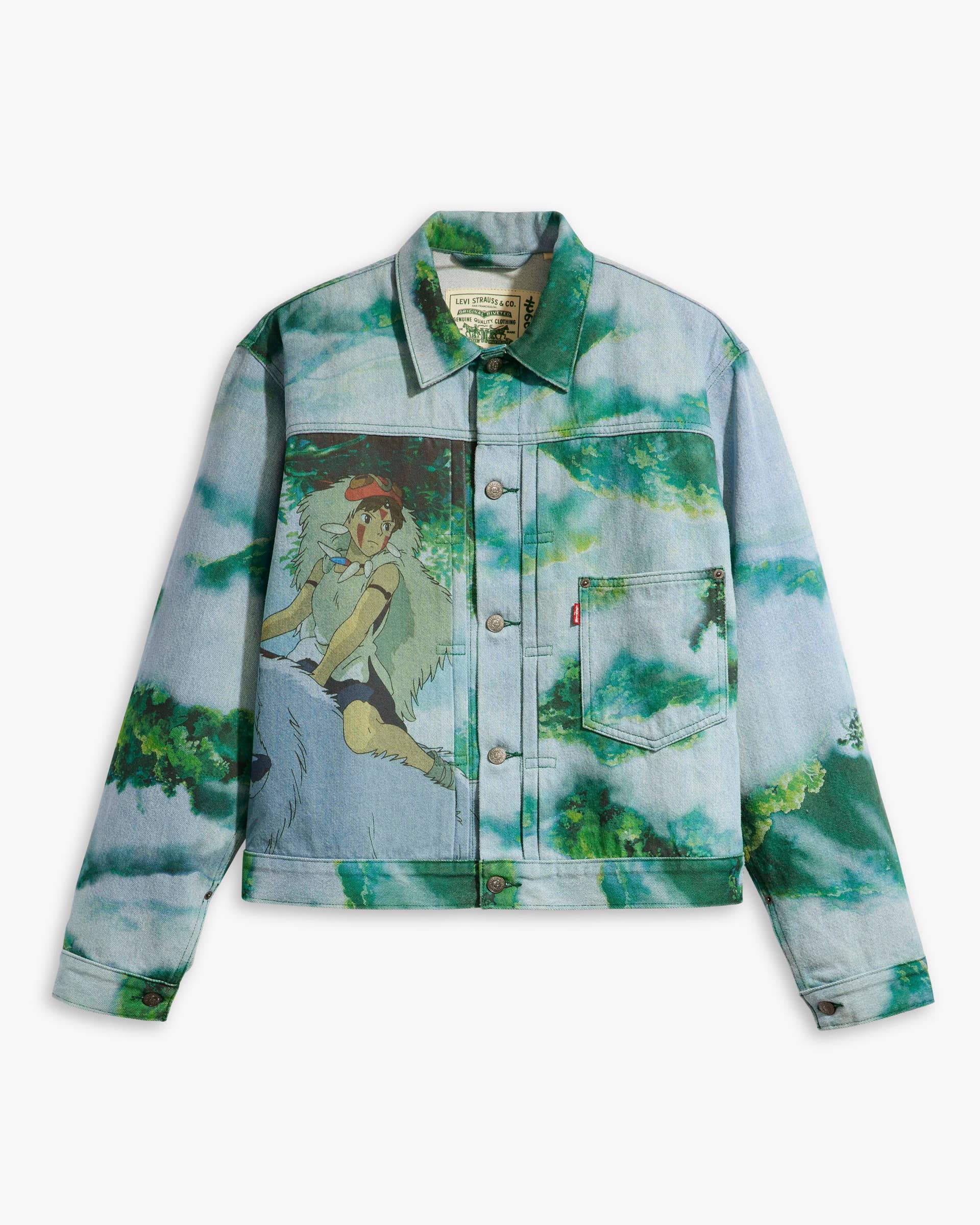 Levi's and Studio Ghibli Debut 'Princess Mononoke' Collection - Fashionista