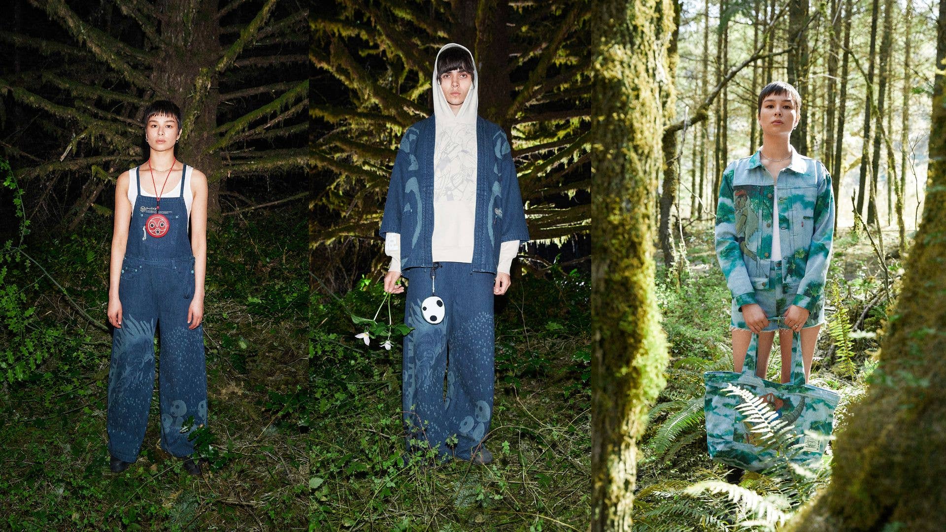 Levi's and Studio Ghibli Debut 'Princess Mononoke' Collection - Fashionista