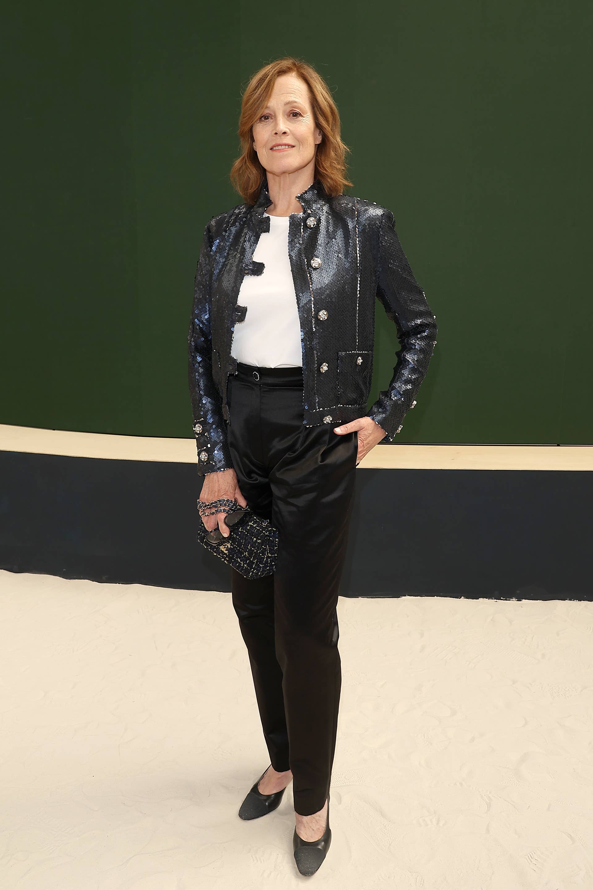 Keira Knightley's Lacy Little Black Dress and Indoor Sunglasses Won the ...