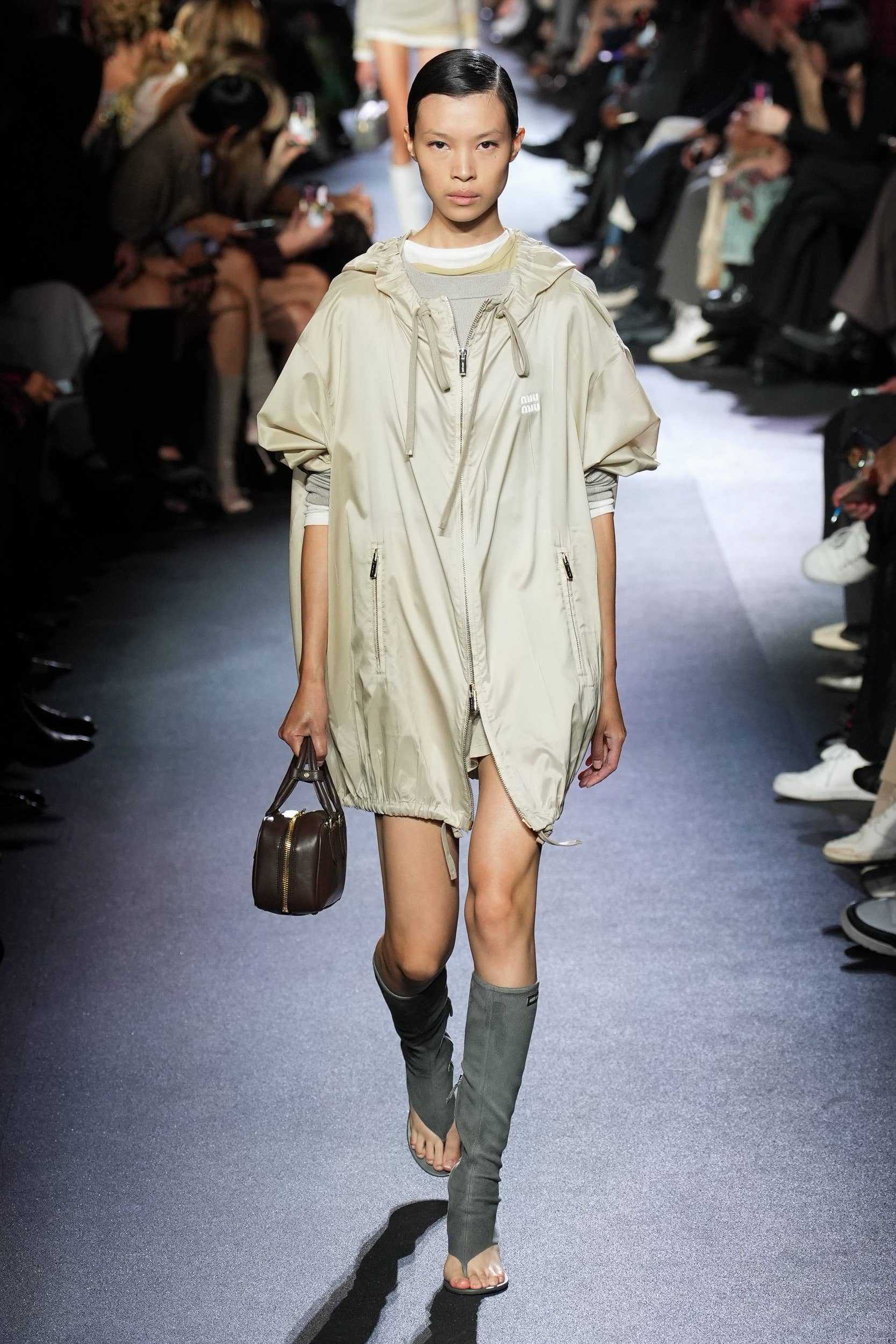 Miu Miu's Newest Take on the Viral Micro-Mini Skirt Is Here - Fashionista