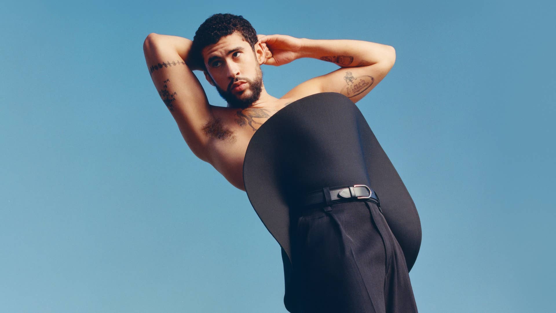 Bad Bunny Is a Work of Art in New Jacquemus 'Les Sculptures' Campaign ...