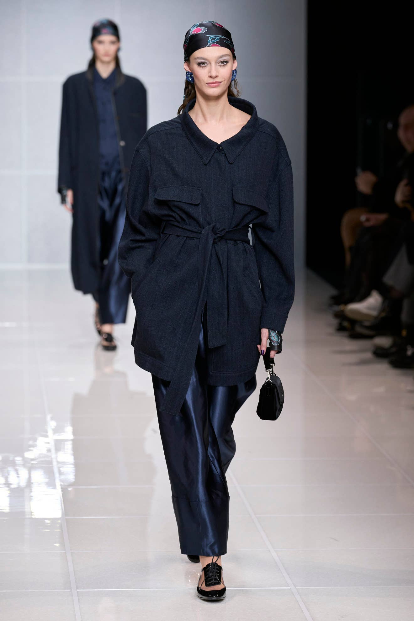 Giorgio Armani Fall 2024 Sees the Beauty in Winter Florals - Fashionista