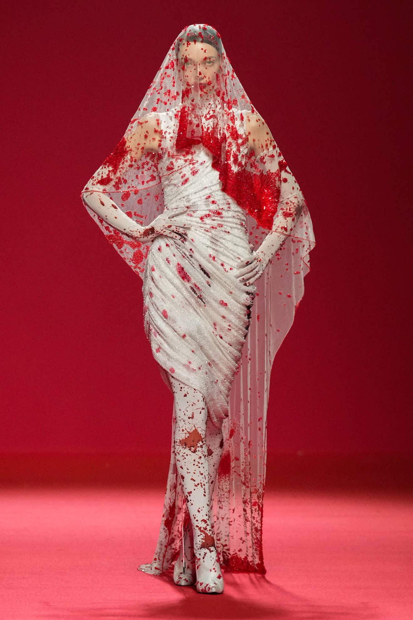 Robert Wun Does Horror Couture — Complete With Bejeweled Blood and ...
