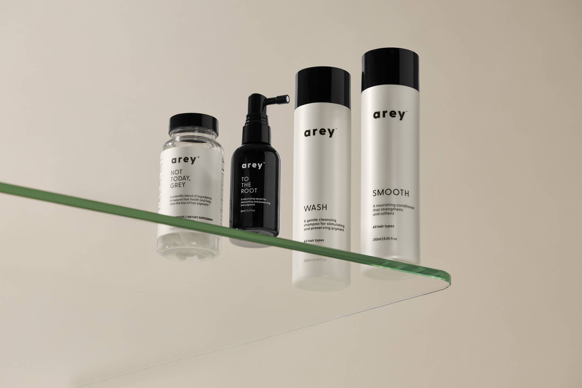 Arey: An Aging-Focused Hair-Care Line That Prevents and 'Repigments ...