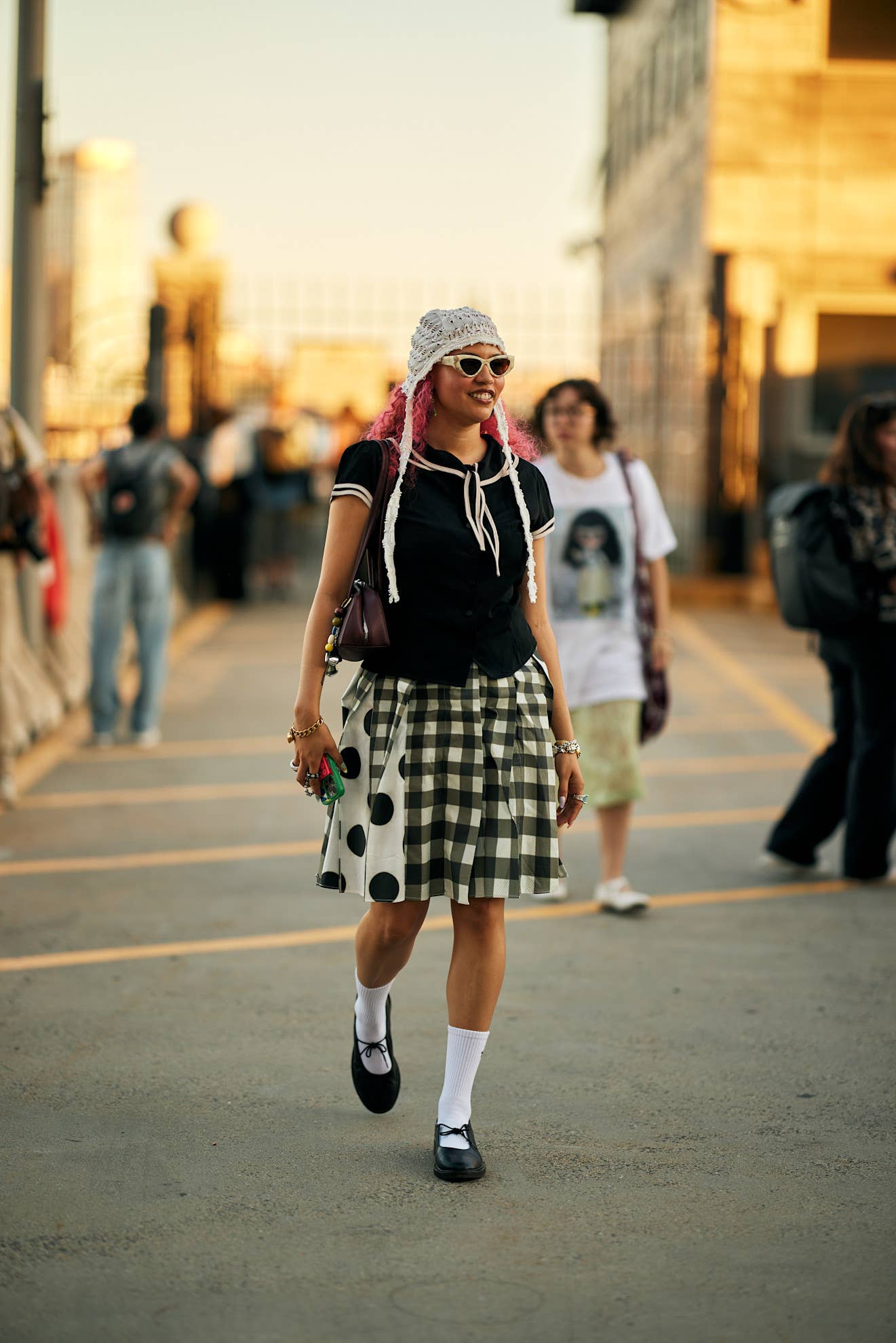 NYFW Street Style Has Spoken: '90s-Era Plaid Is Back - Fashionista