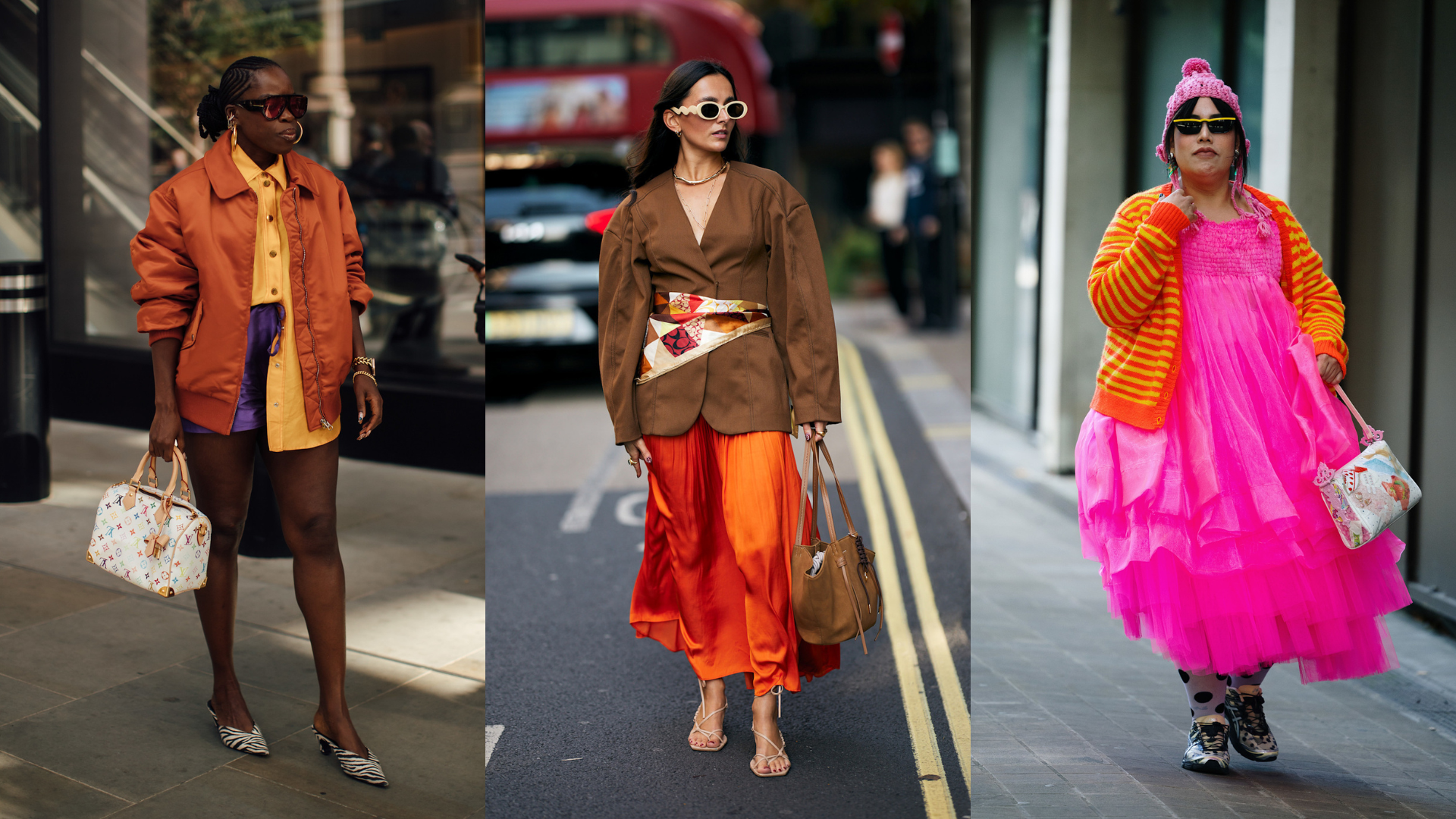 Pops of Orange Brighten London Fashion Week Spring 2026 Street Style ...