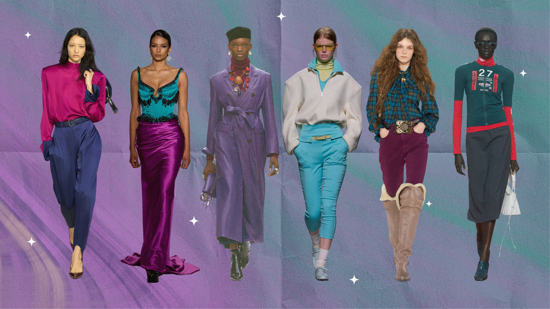 The Vibrant '90s Color Palette Experiencing a High-Fashion Resurgence ...