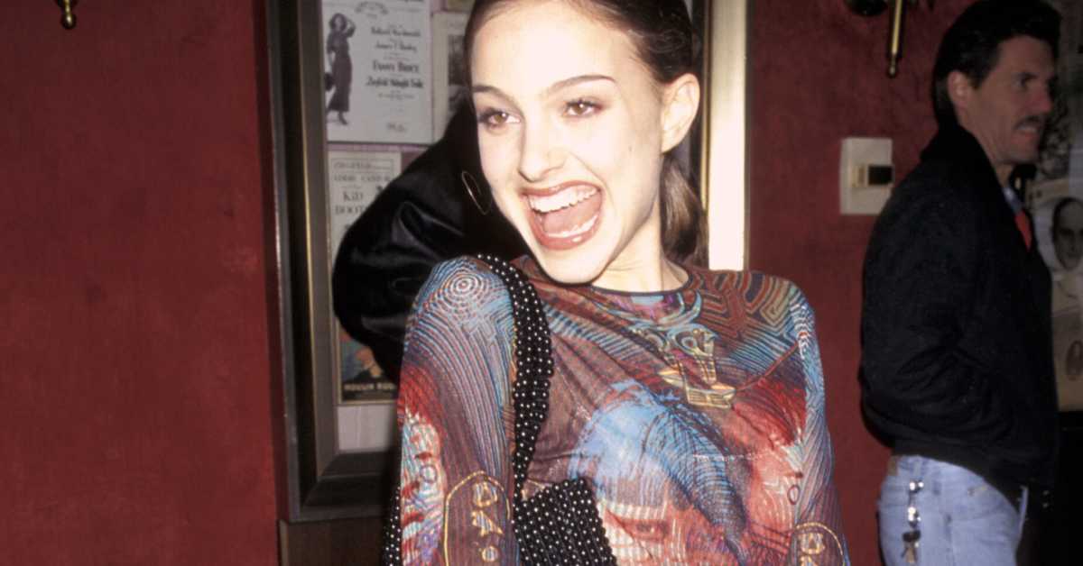 Great Outfits in Fashion History: Natalie Portman in a Mesh Jean Paul ...