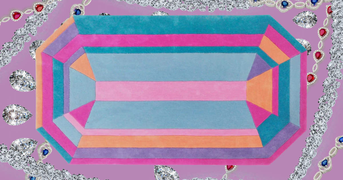 The Statement Rug That Will Make Your Home Feel Bejeweled - Fashionista