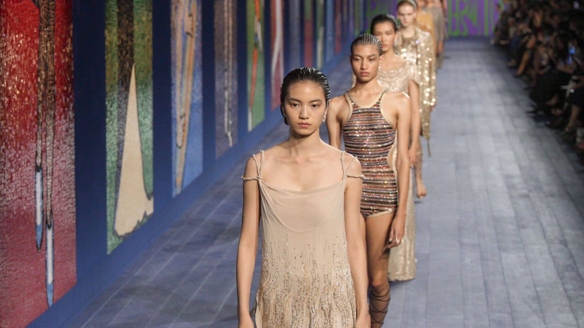 Maria Grazia Chiuri Had the Olympics on Her Mind for Dior Haute Couture ...