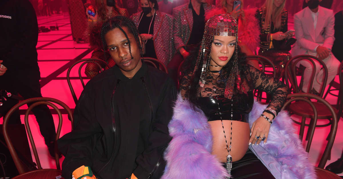 Rihanna, A$AP Rocky and Their Extremely Adorable Baby Cover British ...