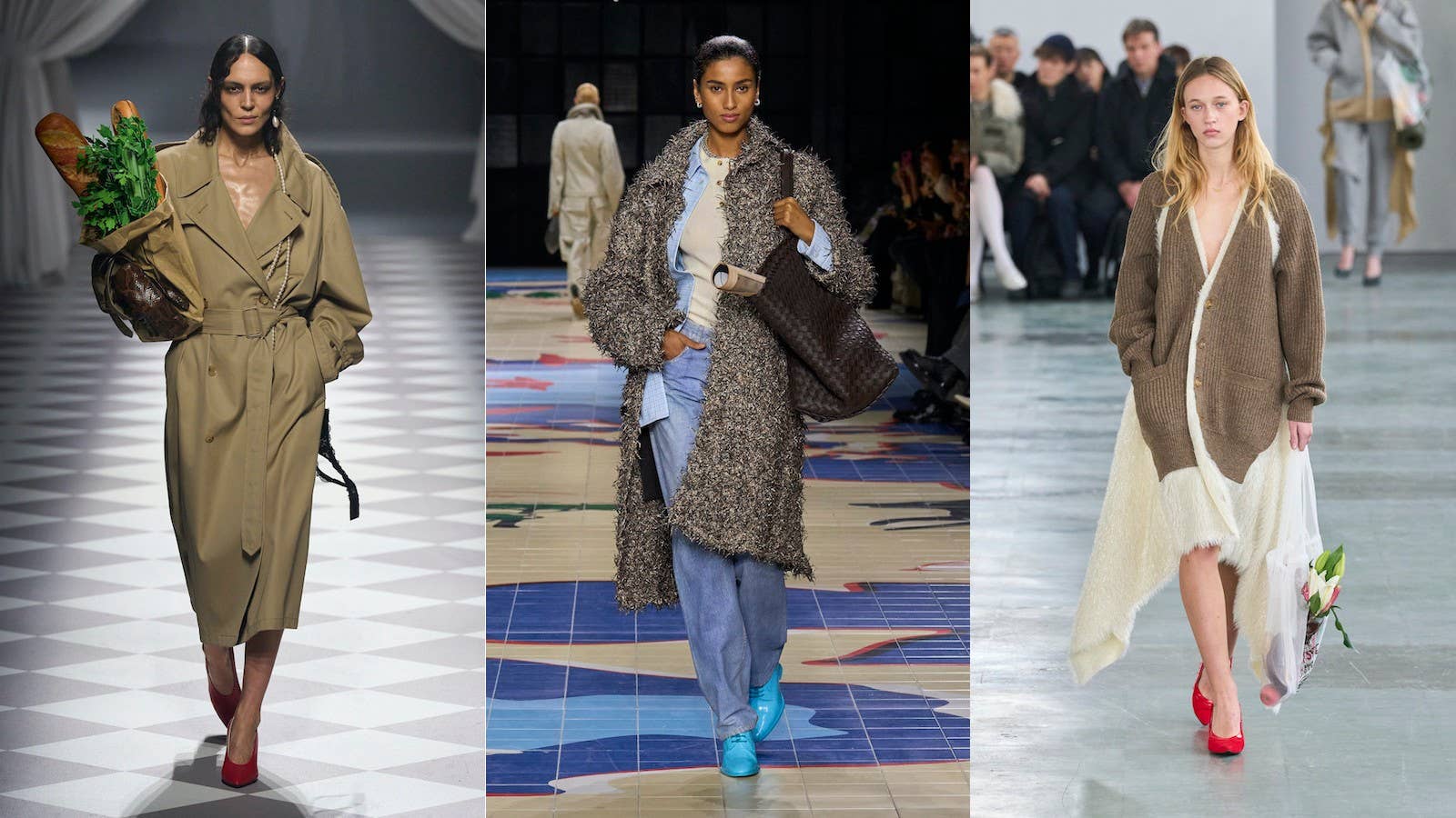 Designers' New Favorite Runway Styling Trick? Actually Putting Stuff in ...