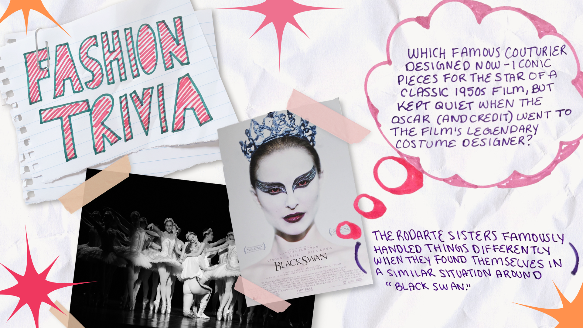 Fashion Trivia: The Couturier and the Costume Designer - Fashionista