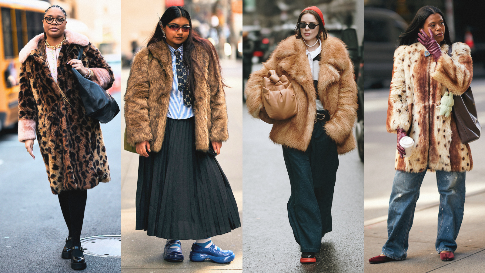 The NYFW Street Style Crowd Is Going Heavy on Statement Furs - Fashionista