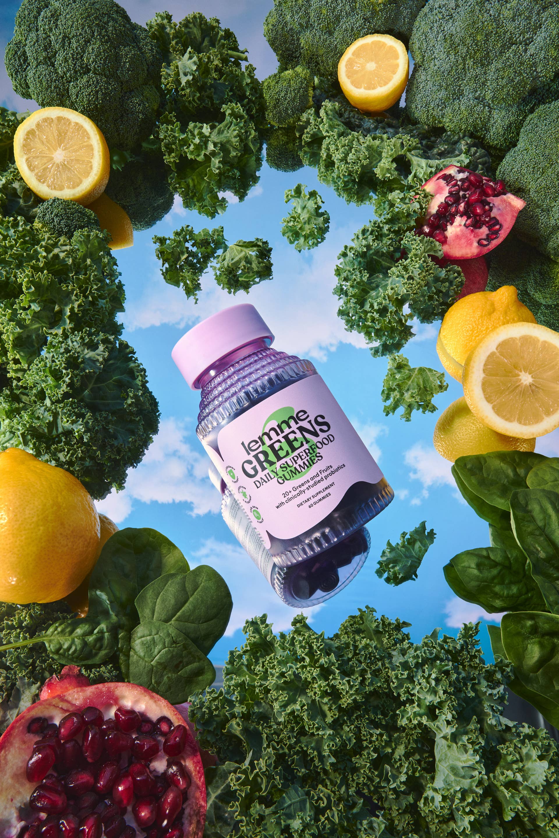 Kourtney Kardashian Barker's Lemme Greens Daily Superfood Gummies to ...