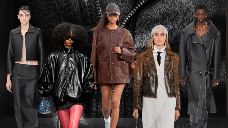 The Leather Jacket Trends to Invest in Now, According to the Runways ...