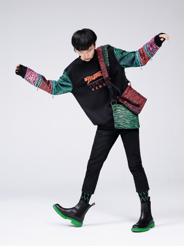 kenzo h m boots