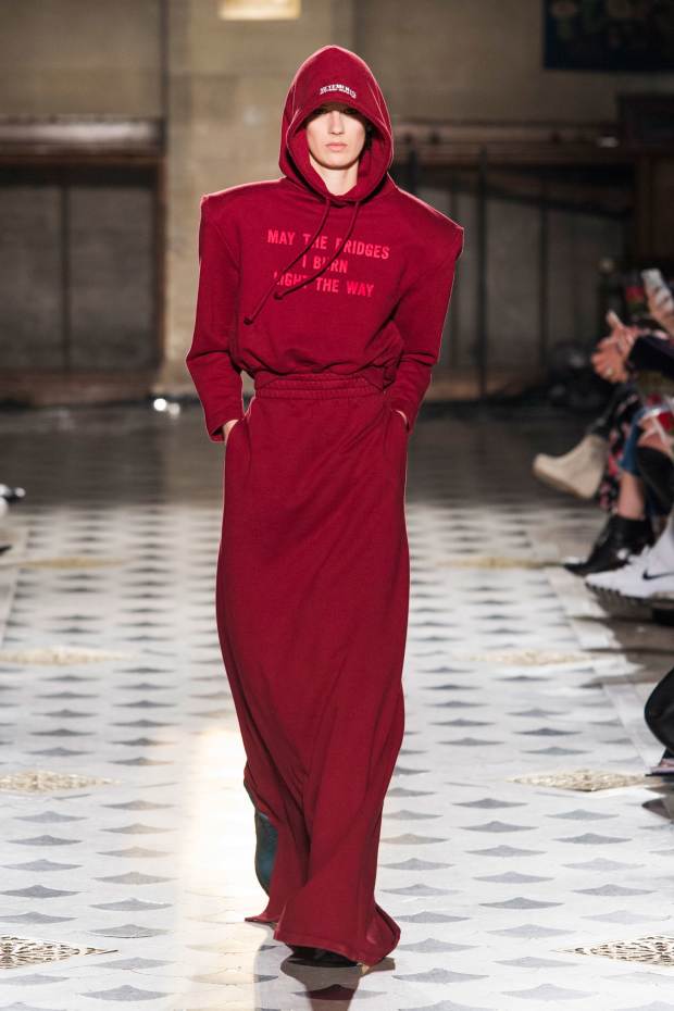 The Vetements Fall Collection Has an Angsty Logo Hoodie for Every ...