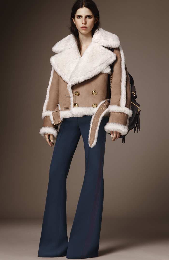 Stellar Coats and Capes Abound in Burberry's Pre-Fall Collection ...