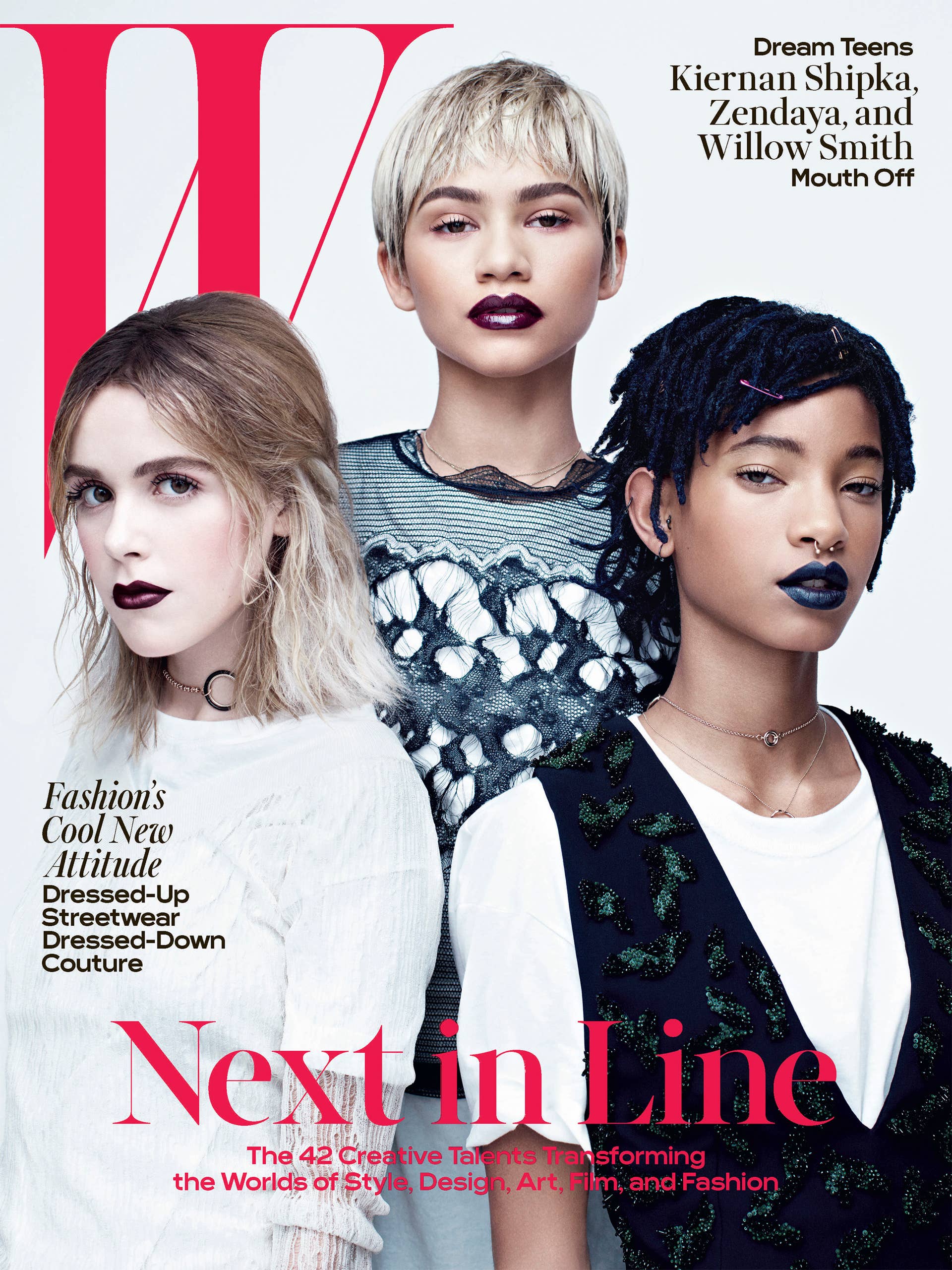 'W' Magazine Casts The Coolest Teens On The Planet For Its April Cover ...