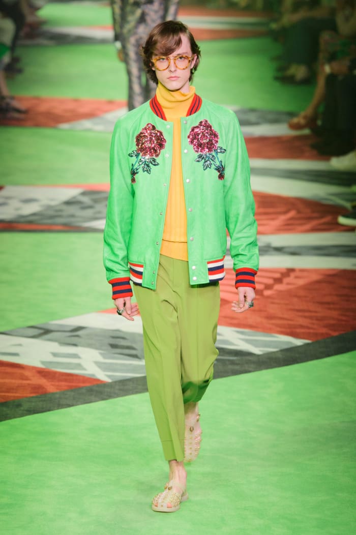 8 Standout Elements From the Gucci Men's Spring 2017 Show - Fashionista