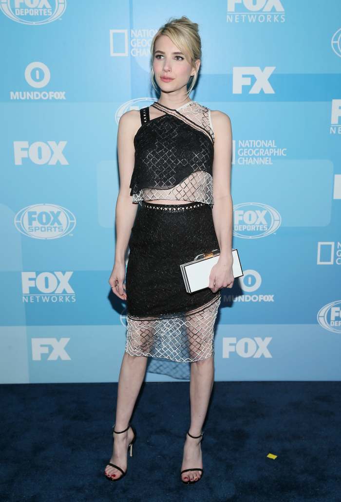 Emma Roberts Gives a Fresh Take on Black and White Dressing - Fashionista