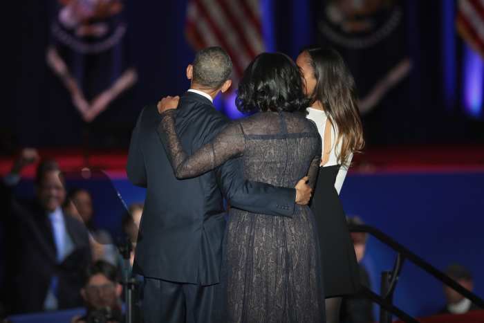 Michelle Obama Wore an Old Favorite Designer for the President's ...