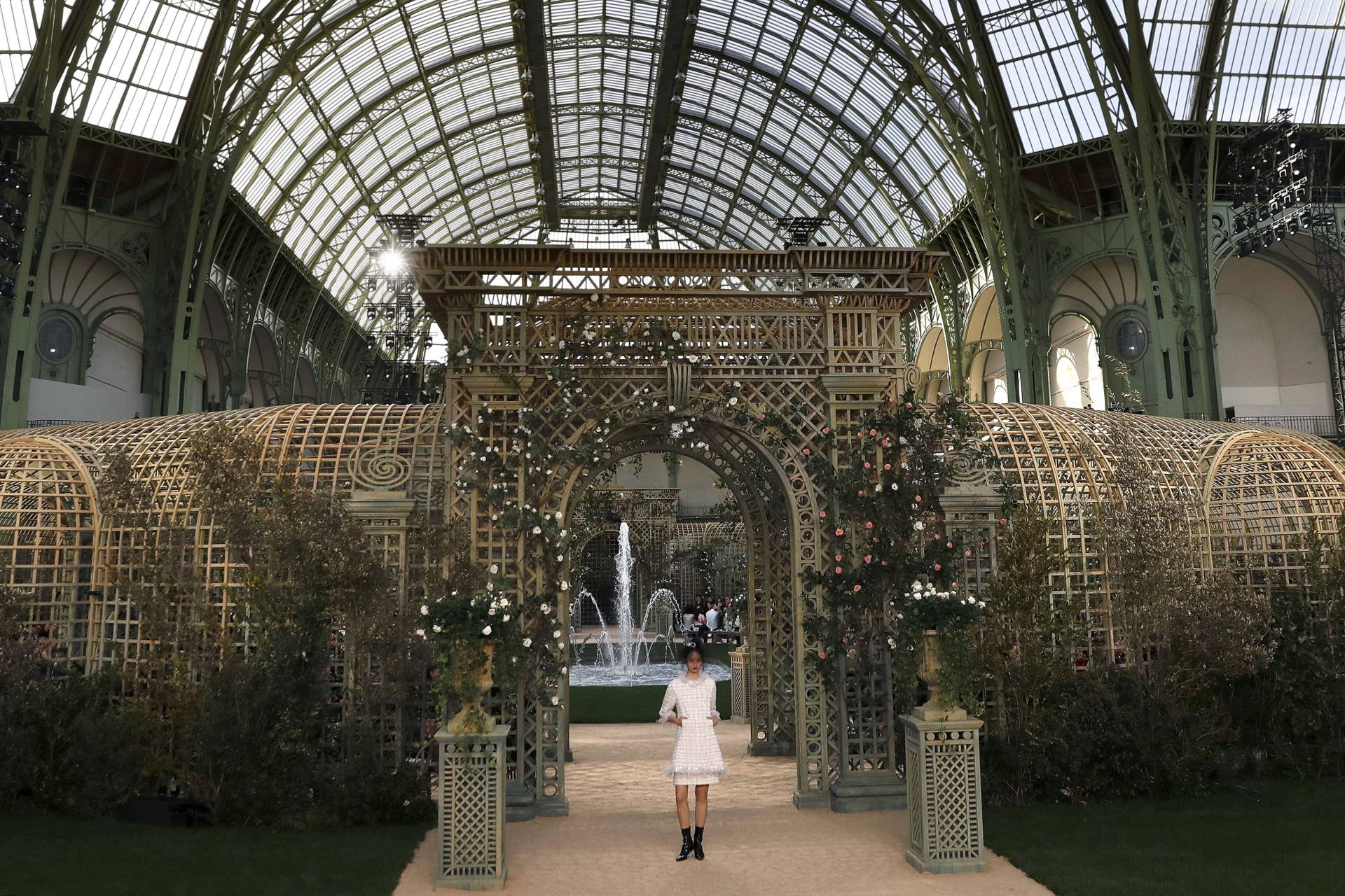 Inside the Fanciful Garden Party That Was Chanel's Spring 2018 Couture ...