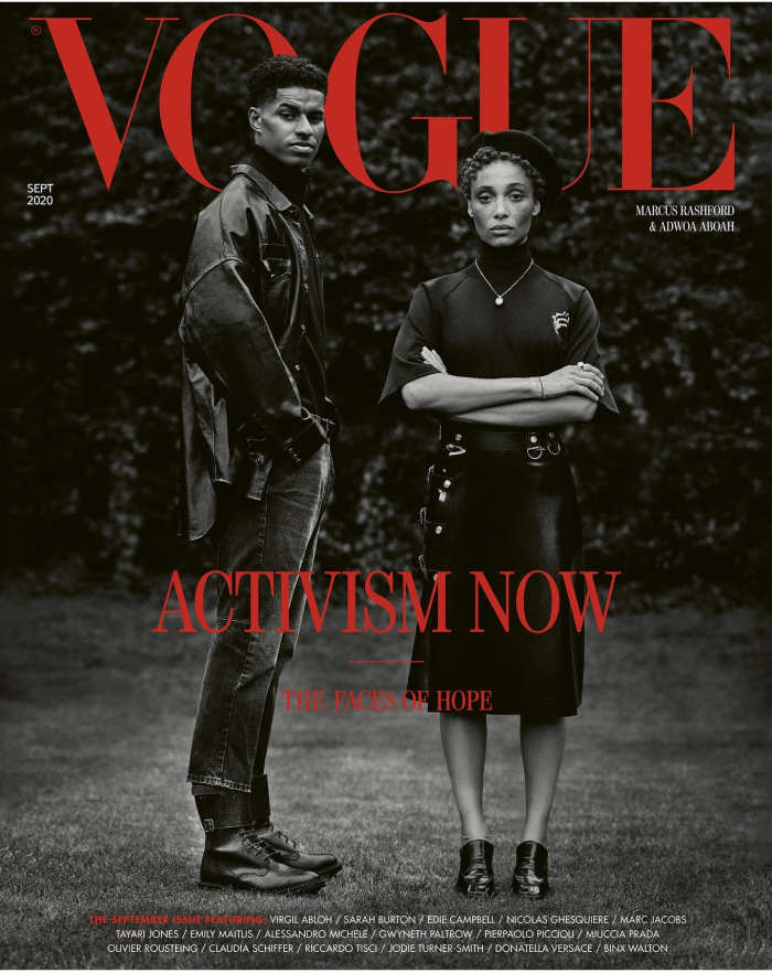 'Vogue' U.K. Puts 20 Activists on Its September 2020 Cover - Fashionista
