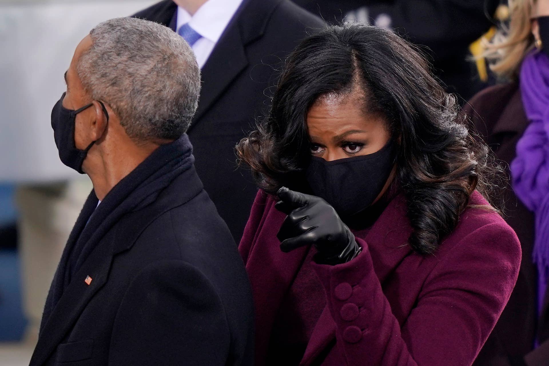 Michelle Obama Steals the Sartorial Spotlight in Sergio Hudson at the ...