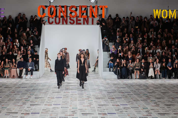 Maria Grazia Chiuri Centers Dior's Fall 2020 Show Around Another ...