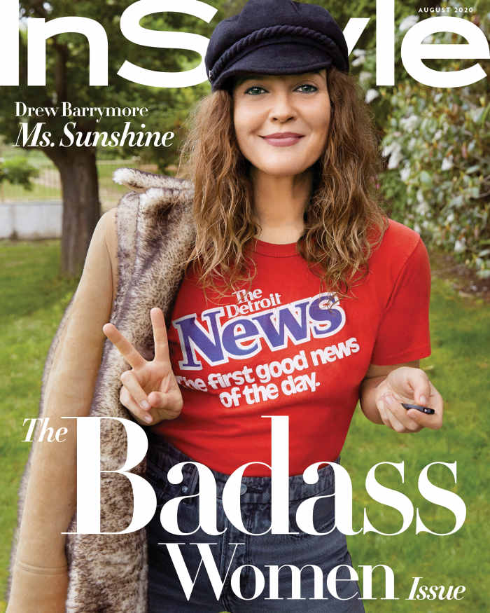 Must Read: Drew Barrymore Shoots Her Own 'InStyle' Cover, The ...