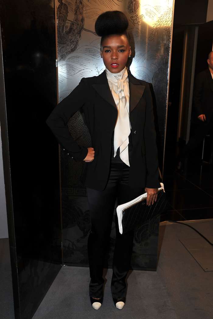 Great Outfits in Fashion History: Janelle Monáe in Black and White ...