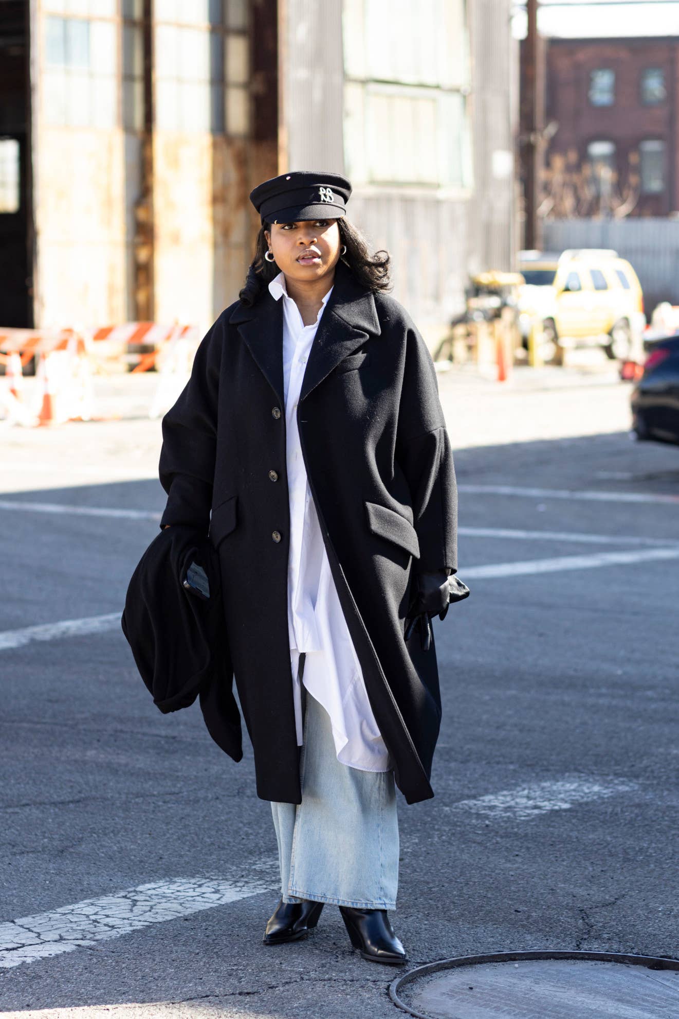 Showgoers Stuck to Shades of Grey for the Final Day of New York Fashion ...